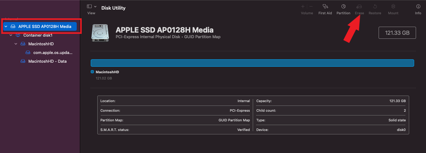 Loaner Mac Laptop Imaging - Knowledgebase / Desktop Computing and Printing / Operating System ...