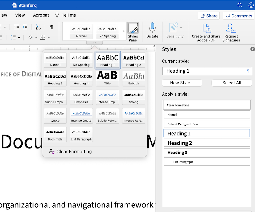 Create Accessible Word Documents - Knowledgebase / Email and Collaboration / Accessibility ...