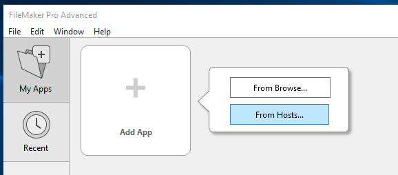 Filemaker Opening Databases In Windows Knowledgebase Business Systems Filemaker Brown